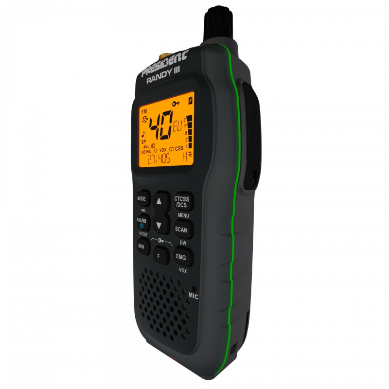 CB PORTABLE RANDY III Portable PRESIDENT Electronics