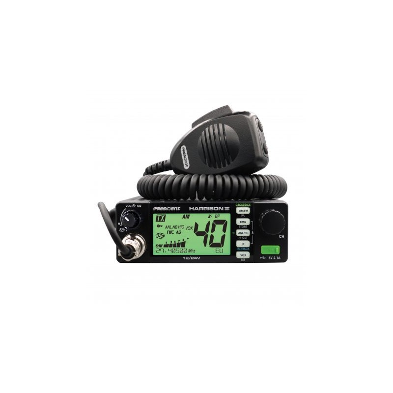 CB HARRISON II 12/24V AM/FM & USB